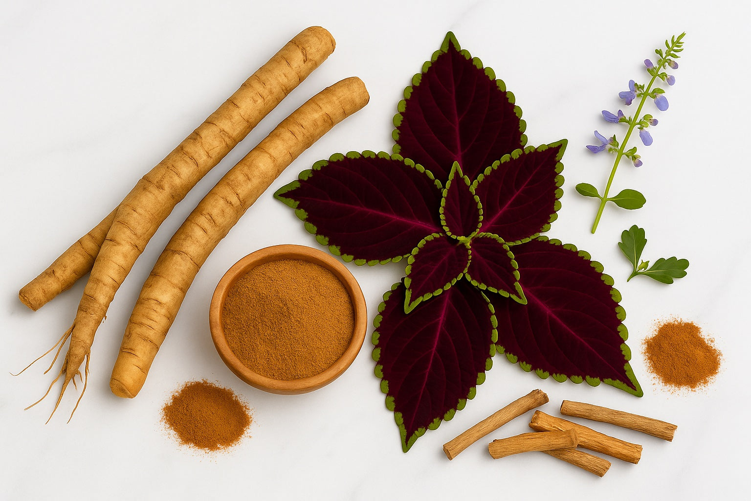 Coleus (Forskolin) – Ayurvedic Herb for Metabolism | Ayurveda Herbs ...